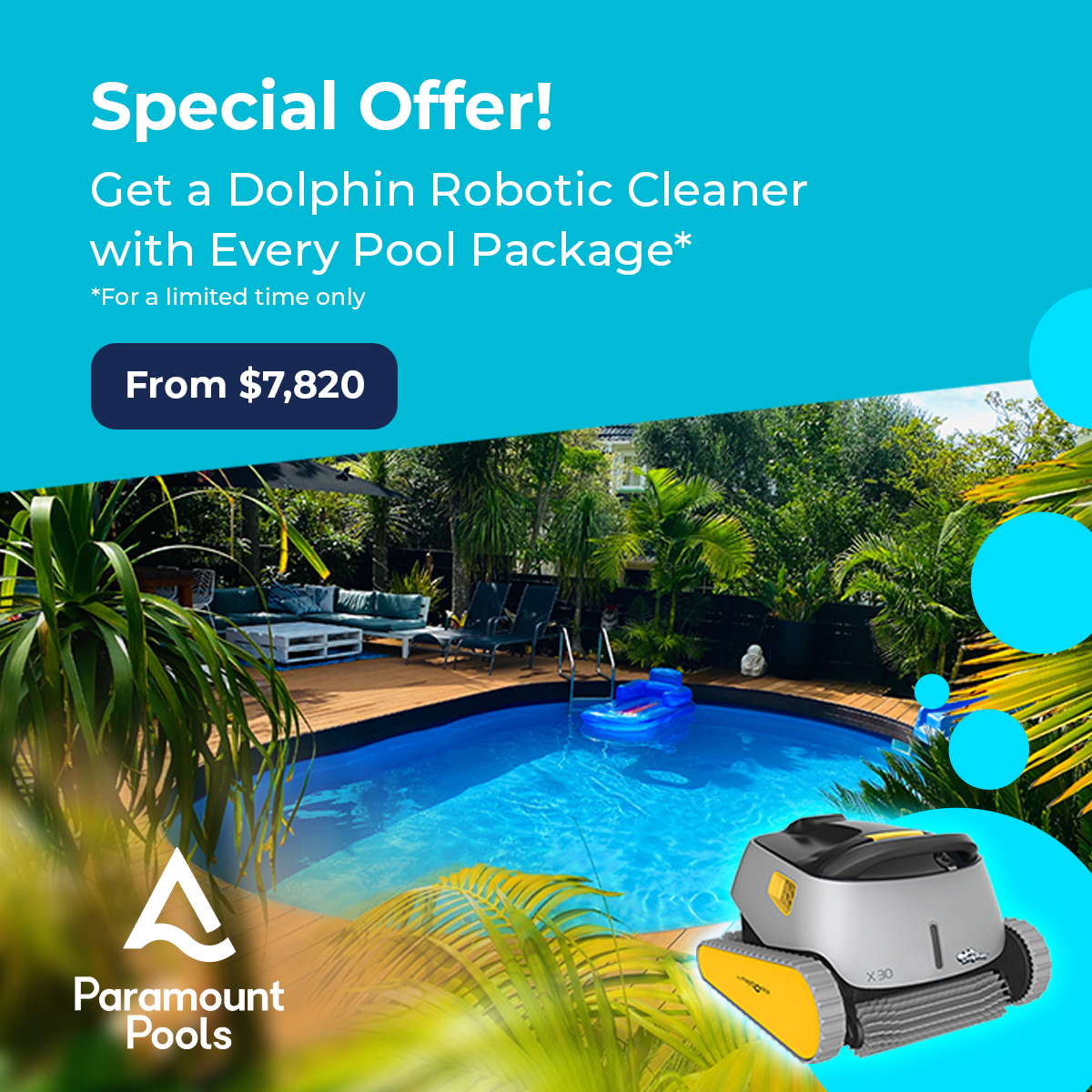 Swimming Pool & Spa Pool Sale // Specials, Deals & Clearance